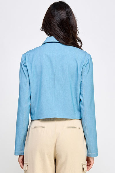 Jacket de Denim – Estampa Panama